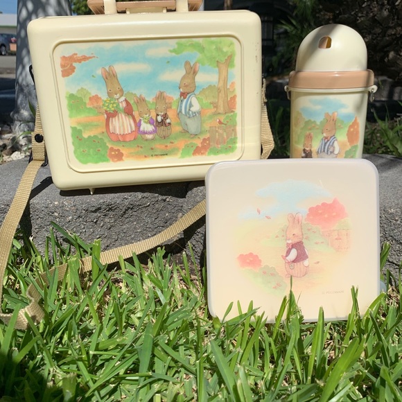 Vintage | Bags | True Vintage Peco Peterrabbit Lunchbox Set | Poshmark